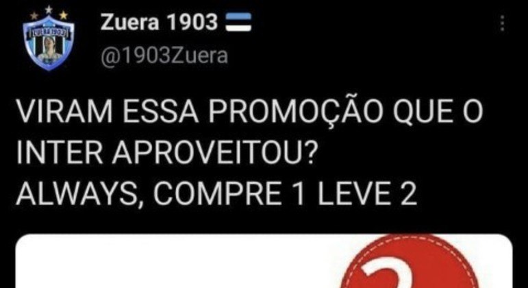 Inter perde para time com nome de marca de absorvente e vira piada na ...