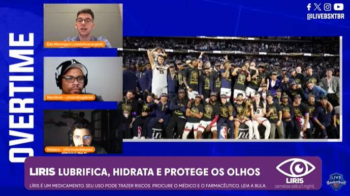 Denver Nuggets ainda é o melhor time da NBA? Overtime opina - Esportes ...