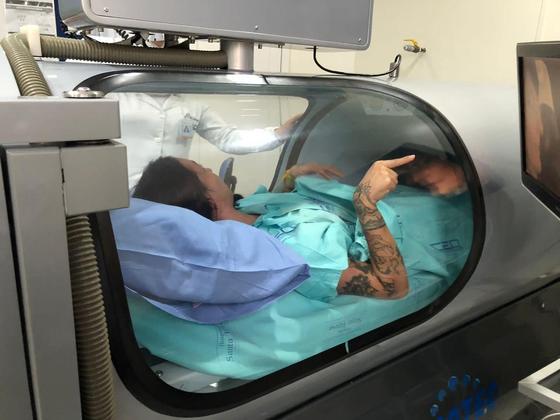 Câmara hiperbárica recupera nariz necrosado após procedimento estético ...