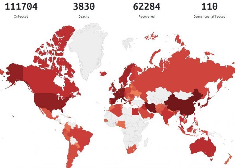 Microsoft lança mapa rastreador de coronavírus em tempo real - Notícias ...