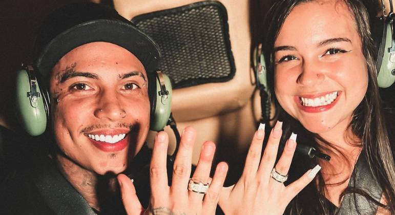 Matheus Yurley anuncia noivado com nova namorada oito meses após ...