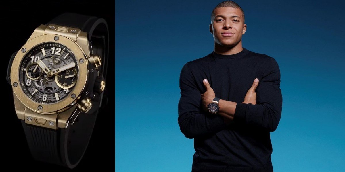 Mbappé porte une montre en or d'une valeur de 270 000 R$ - Photos ...