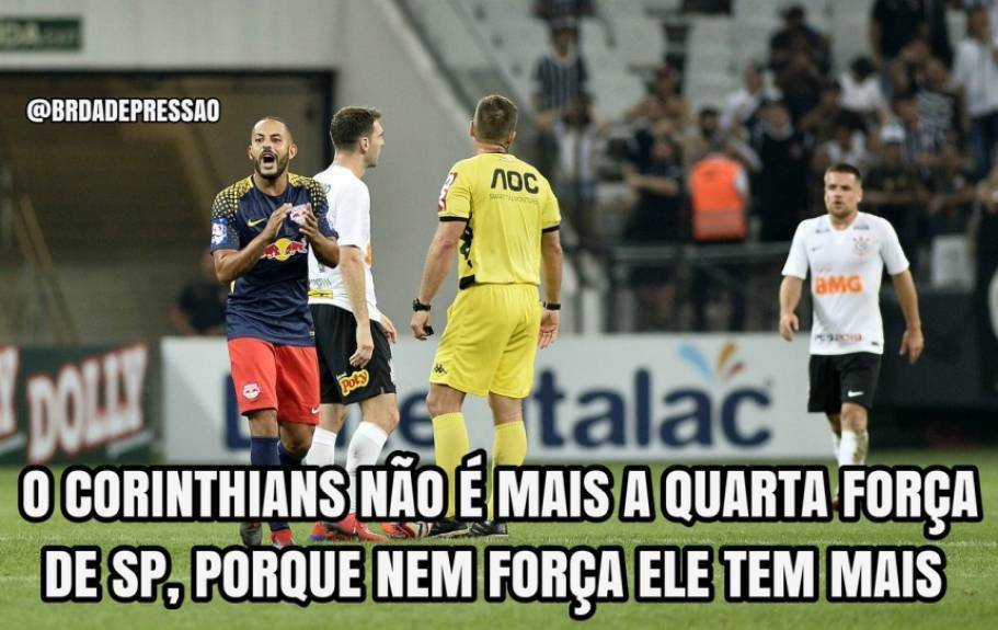 Corinthians é alvo dos memes após derrota para o Red Bull Brasil ...