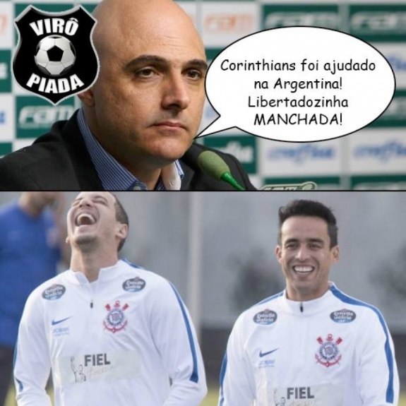 Corintianos festejam vitória sobre o Independiente; veja memes - Fotos ...