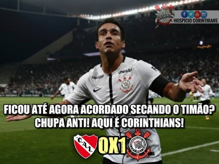 Corintianos festejam vitória sobre o Independiente; veja memes - Fotos ...