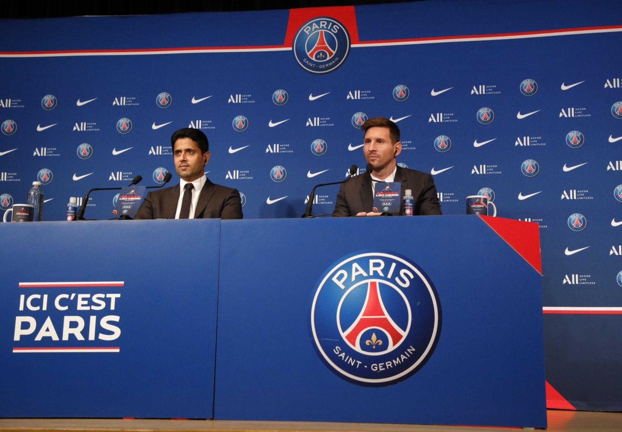 Veja imagens da apresentação de Messi no Paris Saint-Germain - Fotos ...