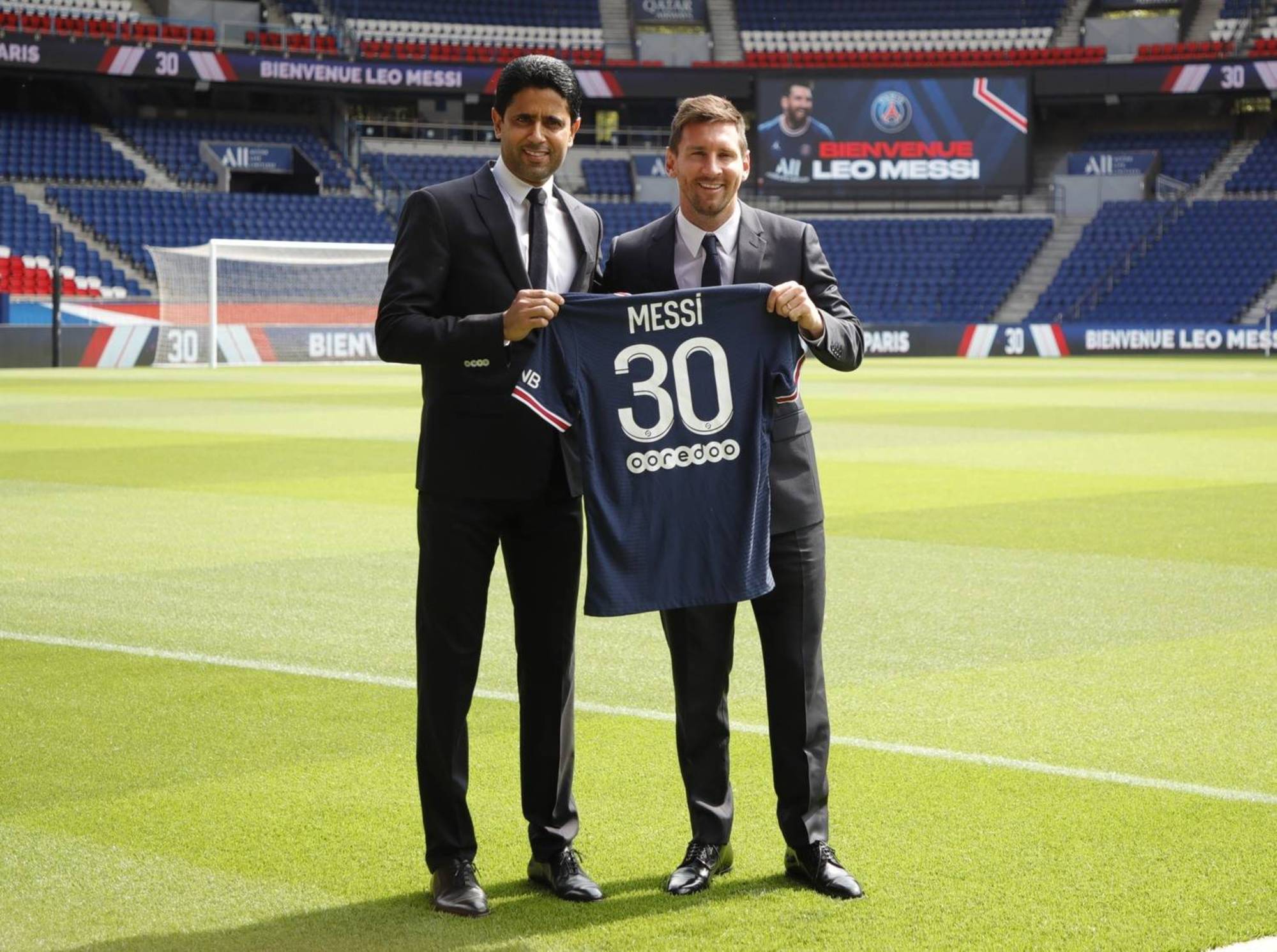Veja imagens da apresentação de Messi no Paris Saint-Germain - Fotos ...