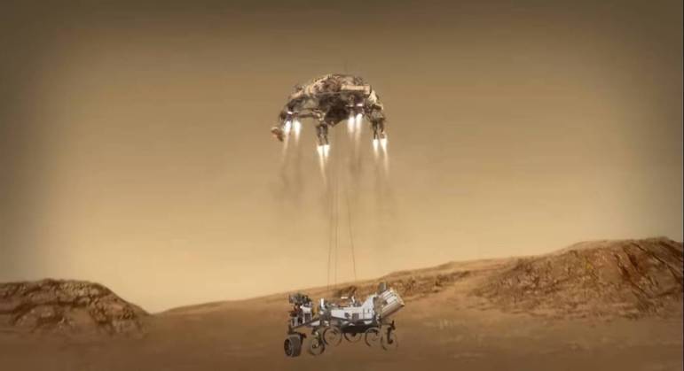 Robô da Nasa pousa com sucesso na superfície de Marte - Notícias - R7 ...