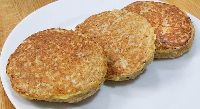 Delícia de 3 ingredientes e sem farinha – Panqueca fácil, rápida e ...