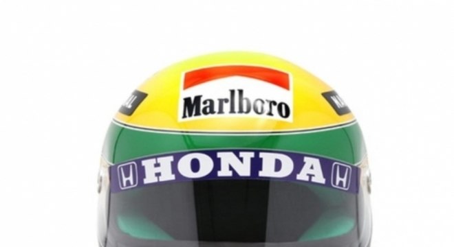 Capacete de Ayrton Senna completa 40 anos. Veja versões mais icônicas ...