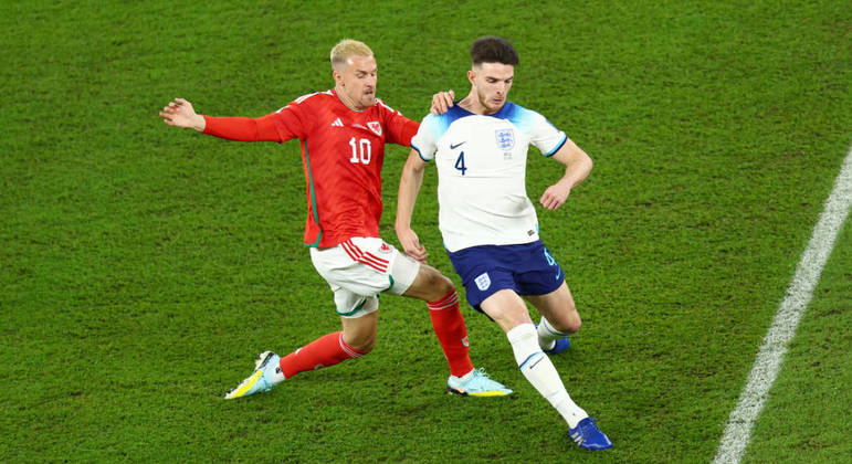 País de Gales x Inglaterra: Veja as melhores fotos do jogo da Copa ...