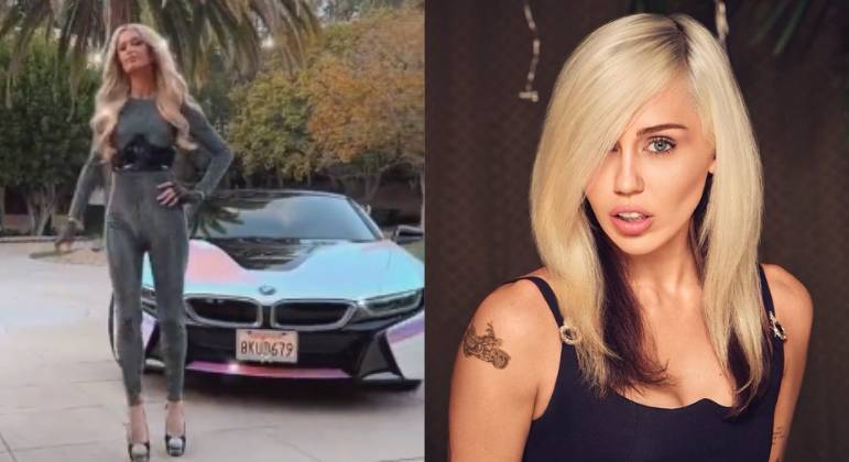 Após rumores sobre aparição em clipe de Miley Cyrus, Paris Hilton ...