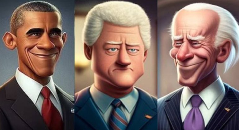 Inteligência artificial transforma todos os presidentes dos EUA em ...