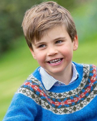 Príncipe Louis, filho caçula de William e Kate, completa 5 anos - Fotos ...