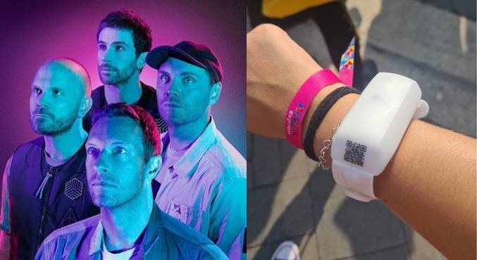 Fã vende pulseira distribuída em show do Coldplay por até R$ 300 ...