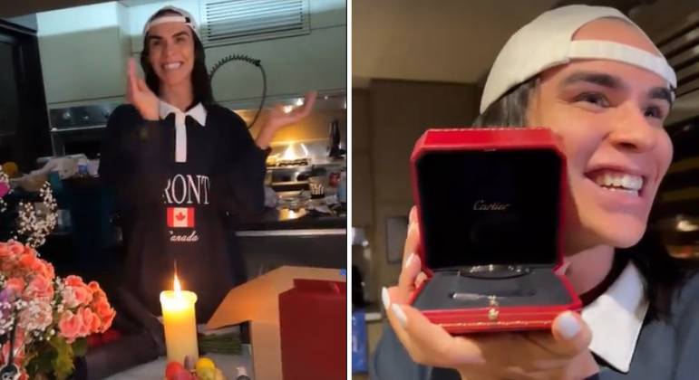 Rafa Uccman ganha pulseira de mais de R$ 30 mil de GKay e amigos ...