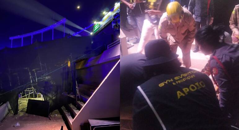 Rampa desaba durante festival em Goiás e deixa ao menos 30 feridos - Notícias - R7 Cidades