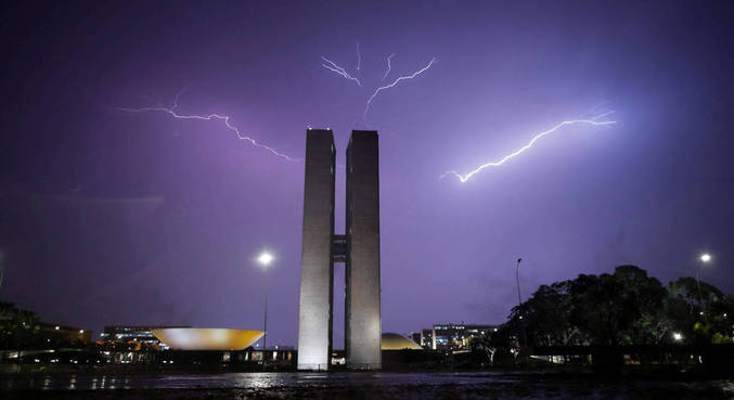 Brasil registra maior incidência de raios no começo de 2021 - Notícias ...