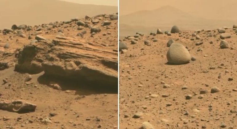 Robô explorador Perseverance faz registro incrível da superfície de ...