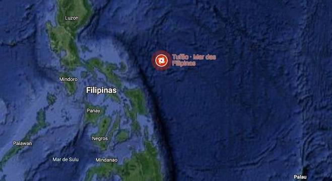 Tufão considerado o mais forte de 2020 se aproxima das Filipinas ...