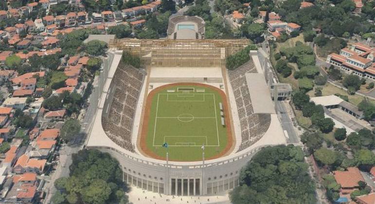 Confira como ficará o Pacaembu após modernização - Lance - R7 Futebol