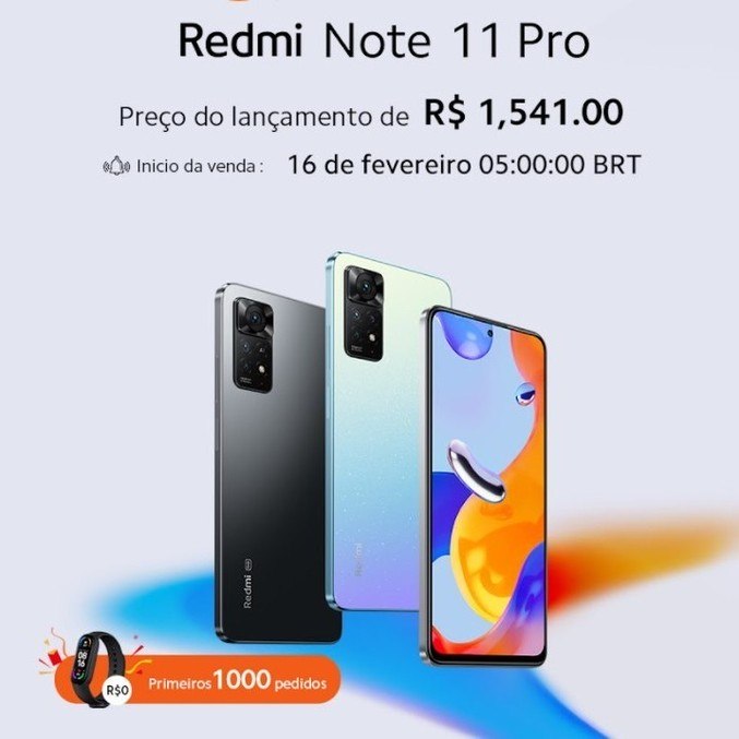 Compre o Redmi Note 11 Pro da Xiaomi com preço promocional no ...